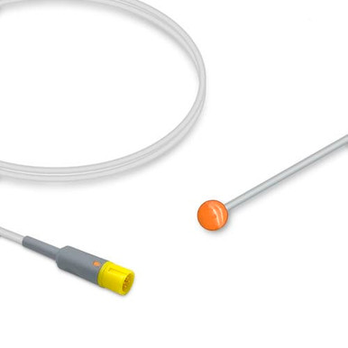 Mindray / Datascope Compatible Reusable Temperature Probe - THE BIOMED GUYS