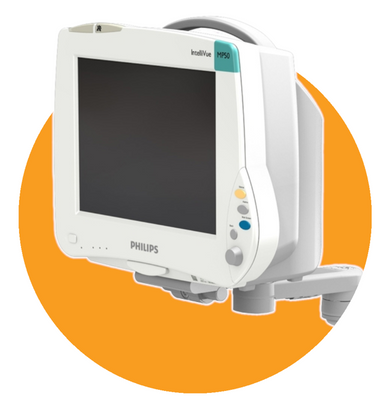 IntelliVue MP50 Patient Monitor - THE BIOMED GUYS