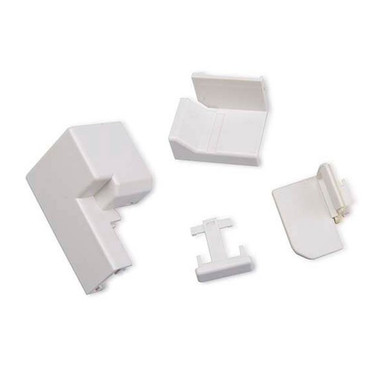 Plastic Parts Kit For Dual Flex Assembly, Gray - THE BIOMED GUYS