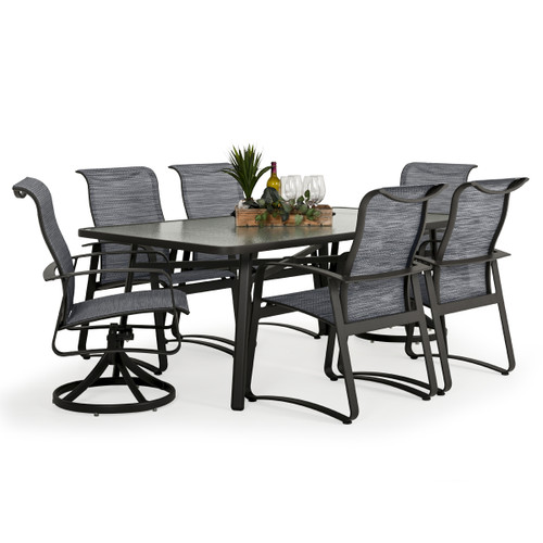 Charleston sling dining set store
