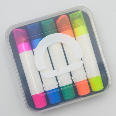 InterVarsity Highlighters, 5-color pack - InterVarsity