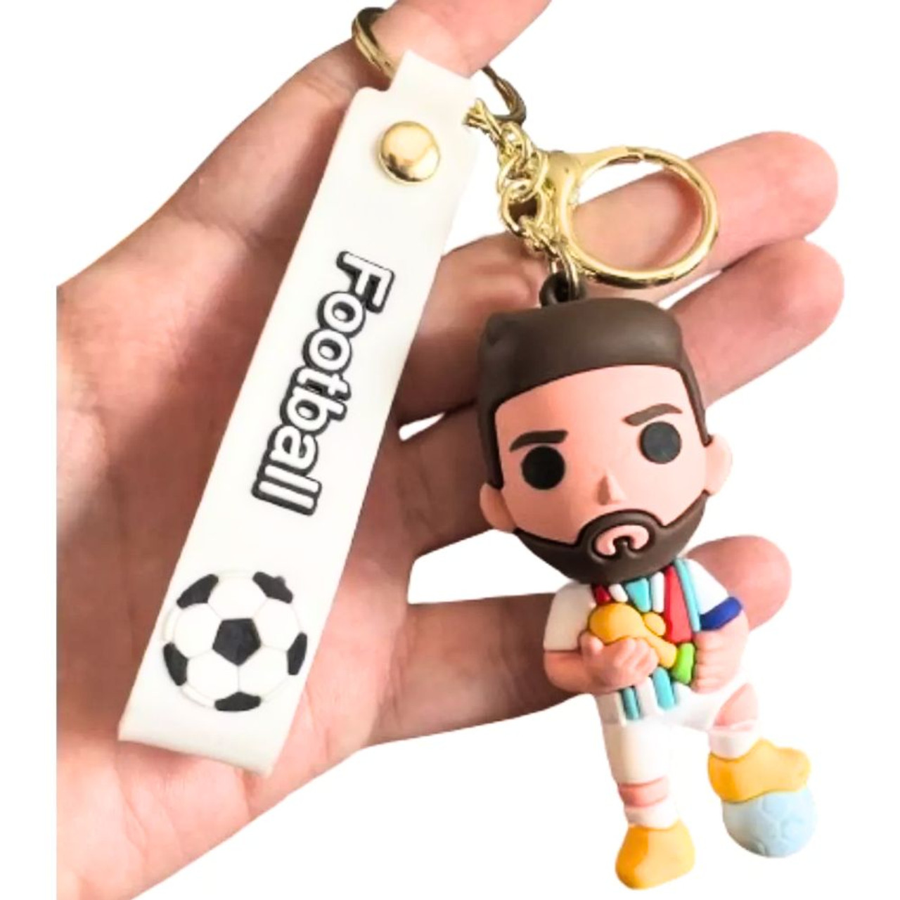 Keychain Lionel Messi Copa Llavero Selección Argentina Funny Football ...