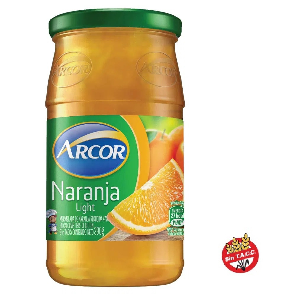 Arcor Mermelada de Frutilla Sin Azúcares Light Strawberry Jam No Sugar ...
