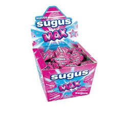Sugus Max Tutti Frutti Soft Candy Blocks Gluten Free, 525 g / 1.15 lb Box