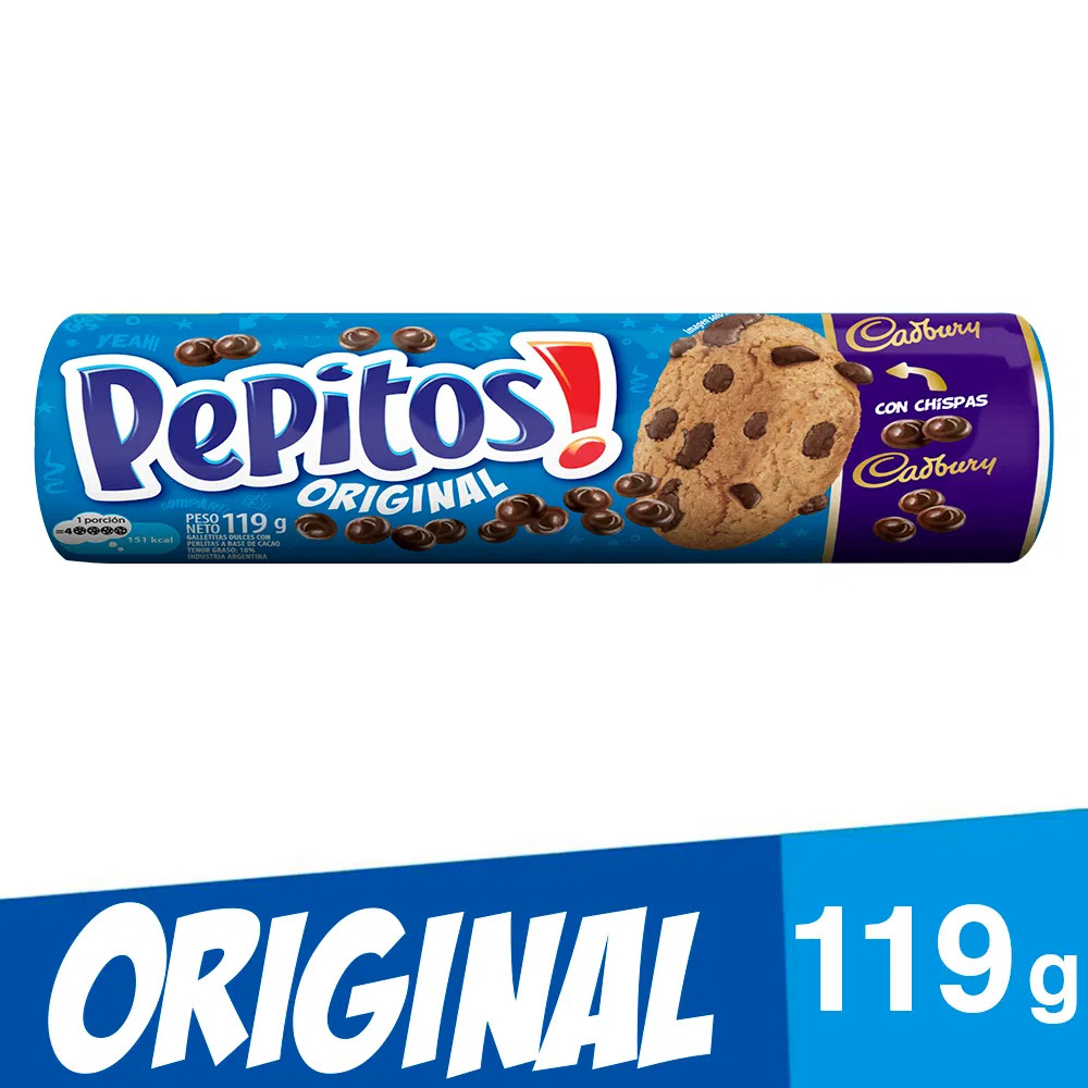 Pepitos Chips Ahoy! Cookies with Chocolate Chips, 357 g / 12.6 oz 3x pack
