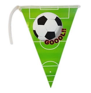 Banderín Doble Faz Football Sport Theme String Flags Banners Decoration ...