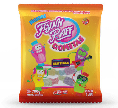 Flynn Paff Gomitas Surtidas Azucaradas Gummies Tutti Frutti Banana and ...