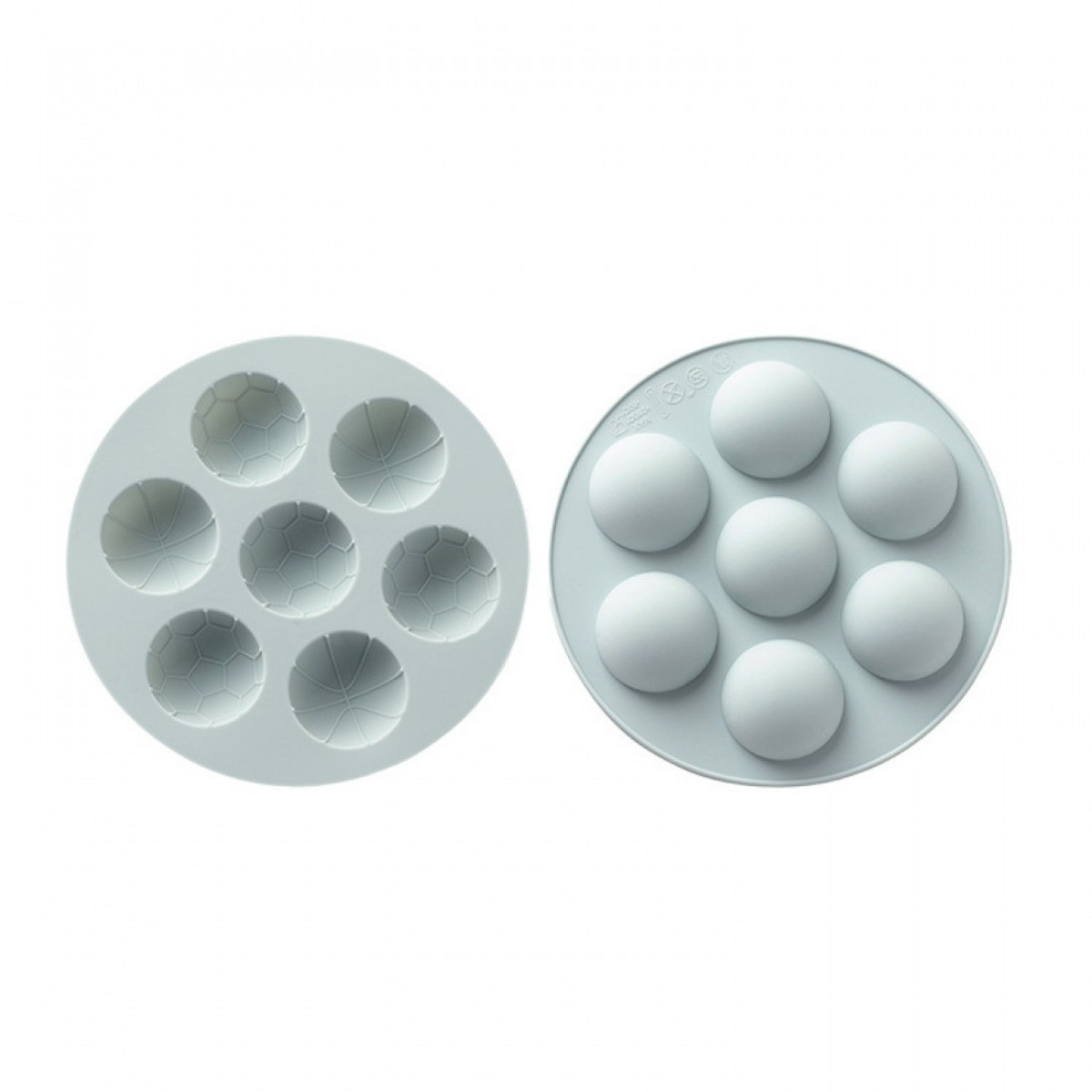 Silicone Mold Ball-Shapped Easter Eggs Mold Molde de Silicona Forma ...