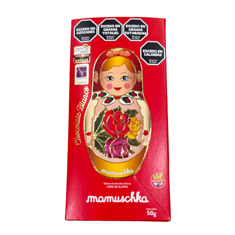 Mamuschka Pure White Chocolate Bar Tableta Puro Chocolate Blanco ...