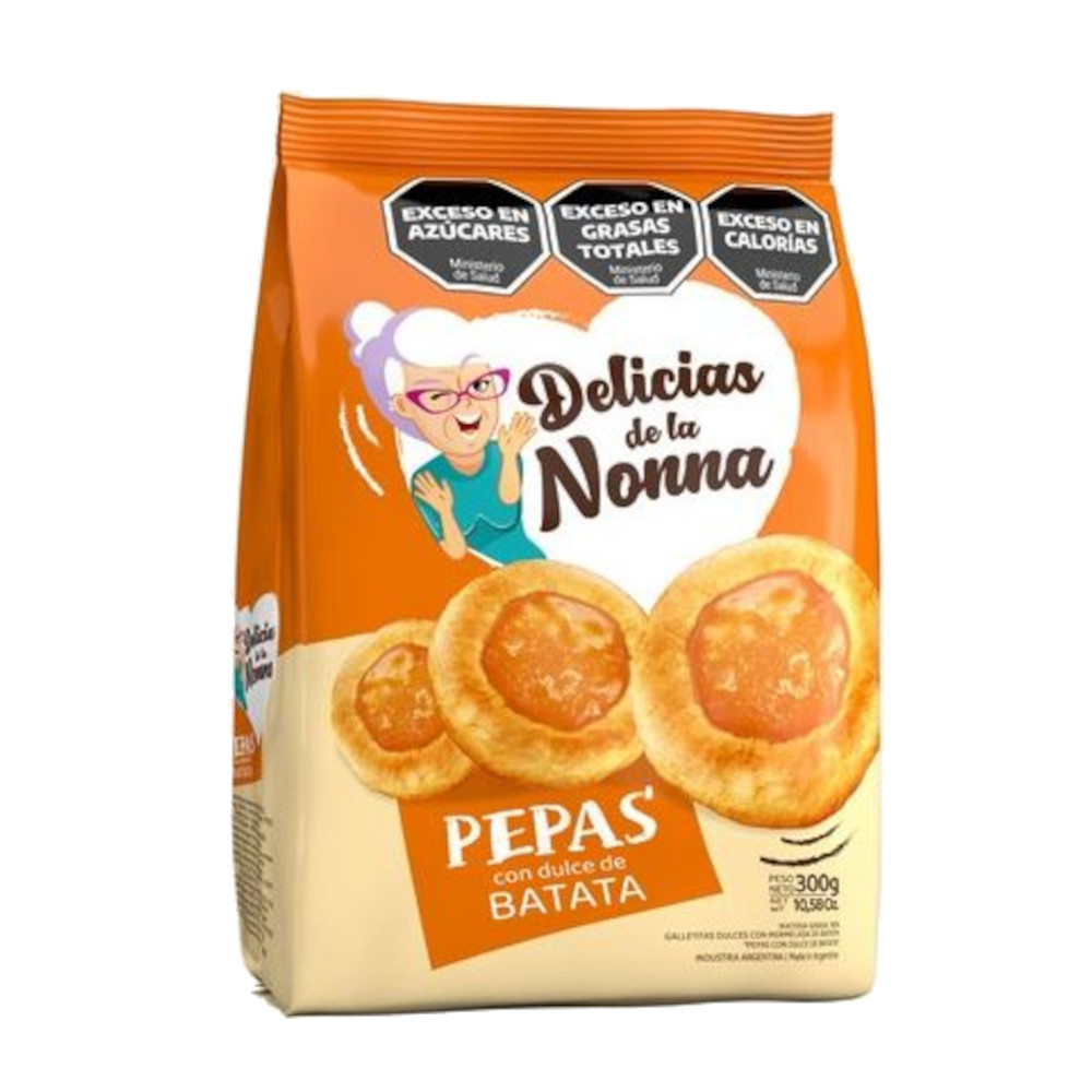 Delicias de la Nonna Pepas with Sweet Potato Jam - Sweet Cookies with ...