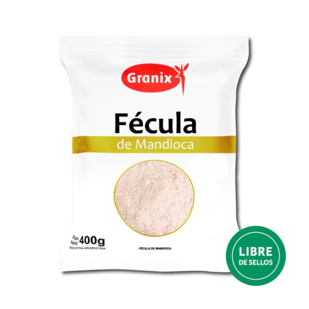 Granix Tapioca Starch Fécula de Mandioca, 400 g / 14.10 oz