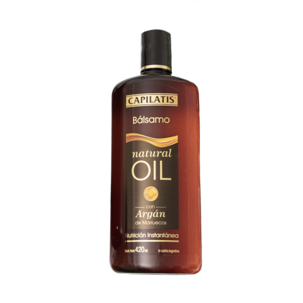 Capilatis Natural Oil Balm with Moroccan Argan Oil, Nourishing Hair ...