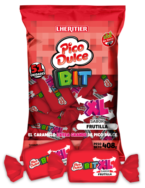 Pico Dulce Frutilla Caramelos Masticables XL Soft Chewy Candies ...