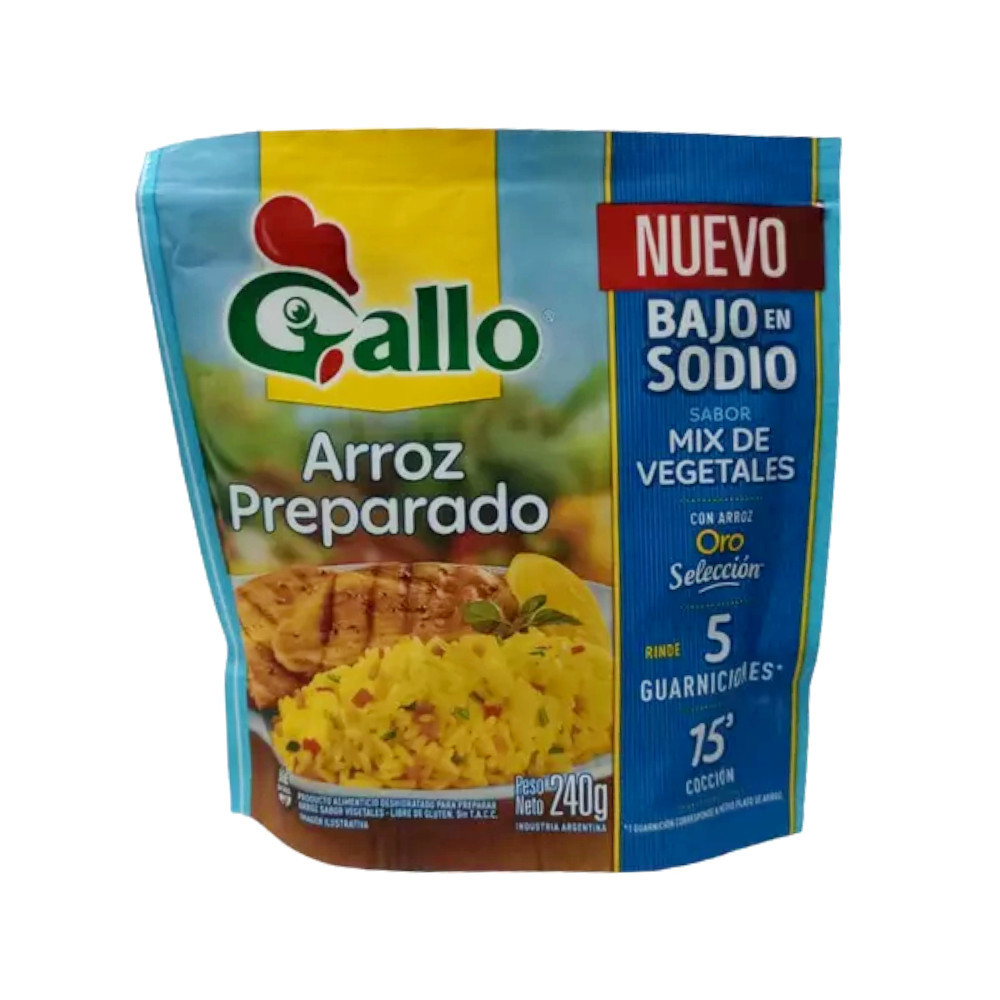 Arroz Gallo Logo Arroz Gallo Risotto Primavera 240 Gr Hiperlibertad