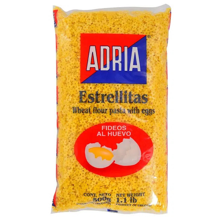 Adria Estrellitas Dried Pasta Egg Noodles Pastas Secas Fideos al Huevo ...