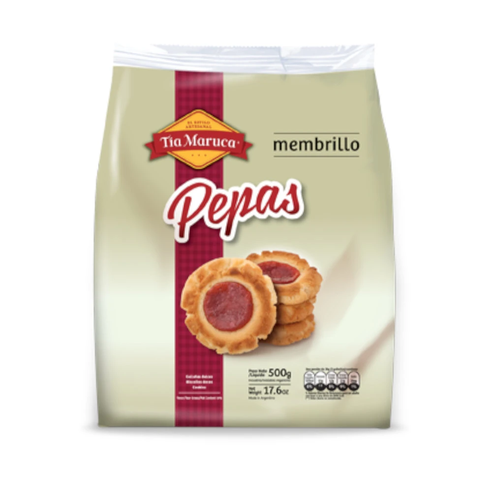 Tía Maruca Sweet Cookies Pepas - Irresistible Delights, 500 g / 17.6 oz