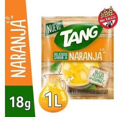 Jugo Tang Manzana Powdered Juice Apple Flavor, 15 g / 0.52 oz (box of 20)