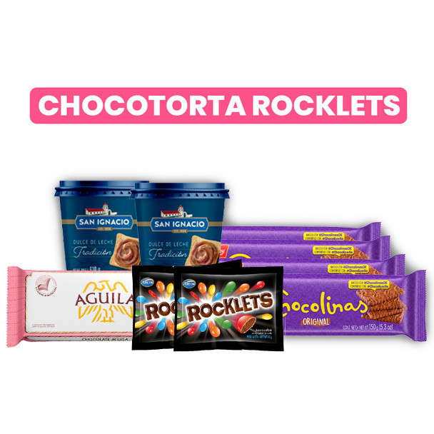 Chocotorta Rocklets Cake Combo Chocolinas Chocolate Cookies + San ...