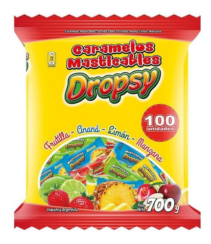 Pico Dulce Caramelos Masticables Fruit Flavored Chewy Candy, 500 g / 1. ...