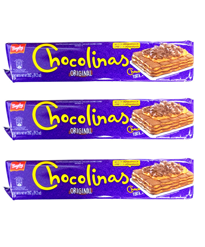 Chocolinas Traditional Chocolate Cookies, Perfect for Cakes with Dulce ...