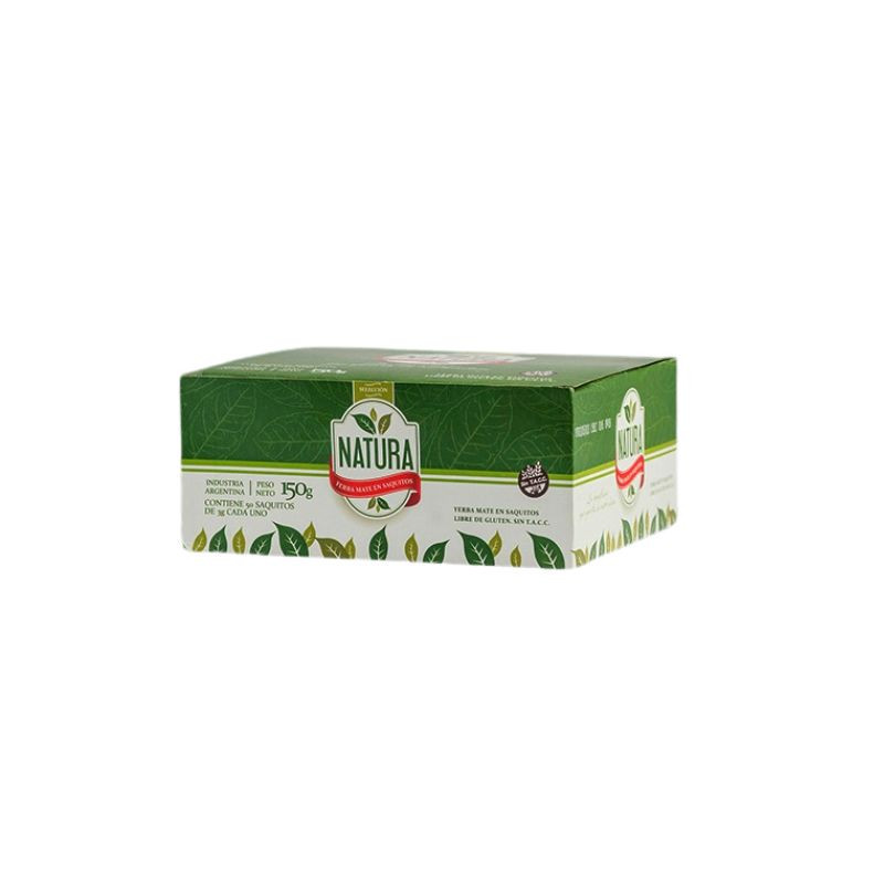 Natura Mate Cocido Infusion Yerba Mate Tea Bags (50 count)