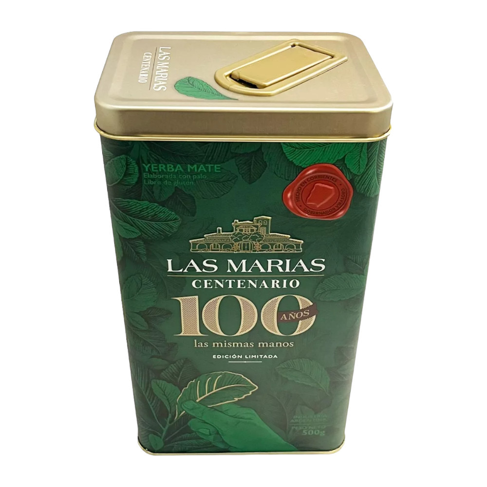 Las Marías Centenario Yerba Mate 500 g + Spout Can - Special Selection ...
