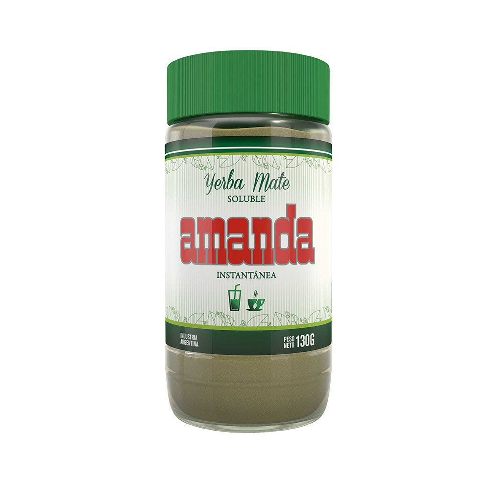 Amanda Yerba Mate Soluble Instant Yerba Mate Powder for Hot or Cold ...