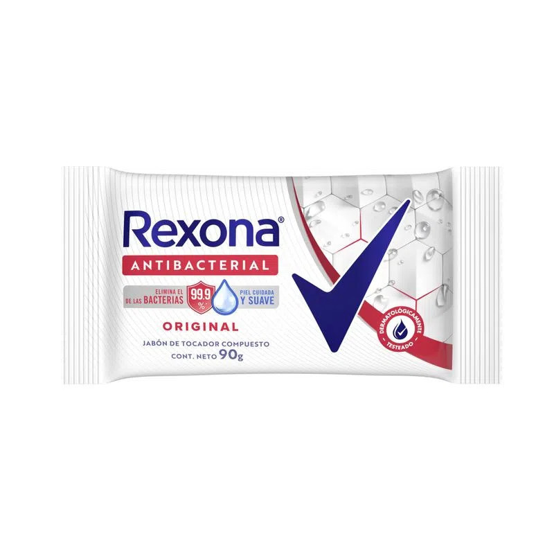 Rexona Original Antibacterial Toilet Soap Soft Skin Jabón de Tocador ...