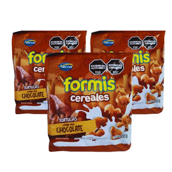 Formis Cereales Chocolate Turtles Tortugas Sabor Chocolate, 145 g / 5. ...