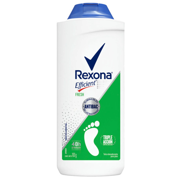 Rexona Efficient Fresh Foot Deodorant Powder Talco Desodorante para ...