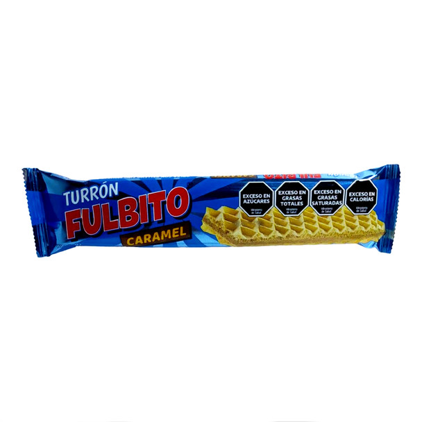 Fulbito Caramel Nougat Wafer Filled with Chocolate Mousse Turrón ...