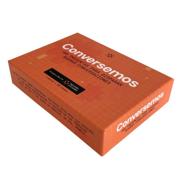 Aprender de Grandes Conversemos Conversation Card Game – Spanish Edition