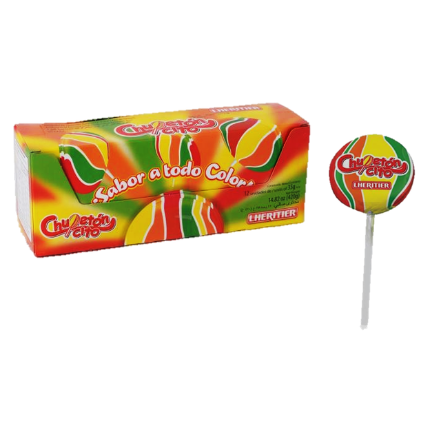 Lheritier Chupetines Bola Loca Fresh Sandia Hard Lollipops Watermelon ...