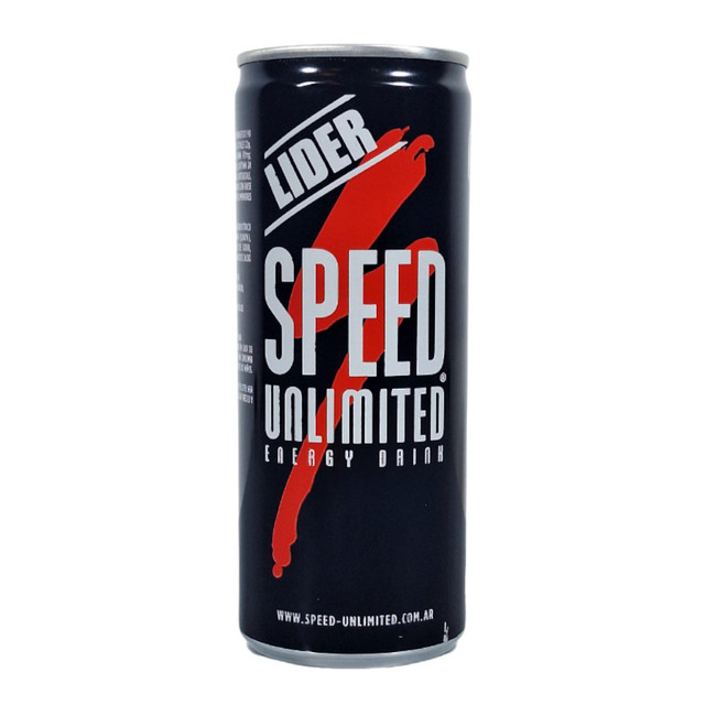 Speed Unlimited Energy Drink Bebida Energizante Improves Your Mood ...