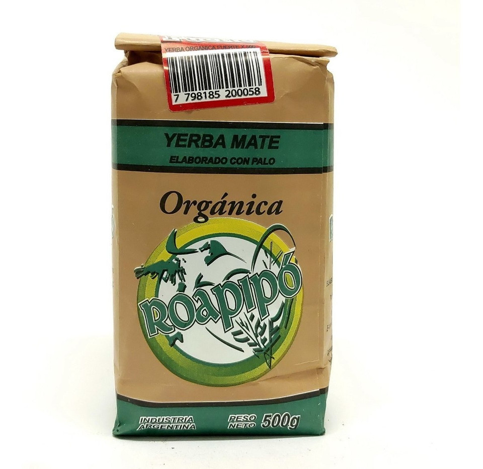 Porongo Certified Organic Yerba Mate Pink Bag (500 g / 1.1 lb)