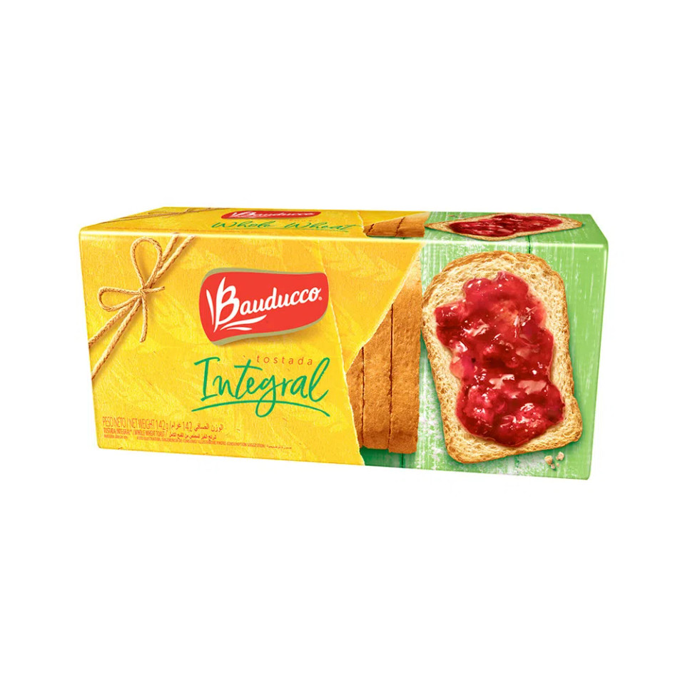 Bauducco Tostadas Integrales Whole Wheat Toast Crispy Toasted Bread ...