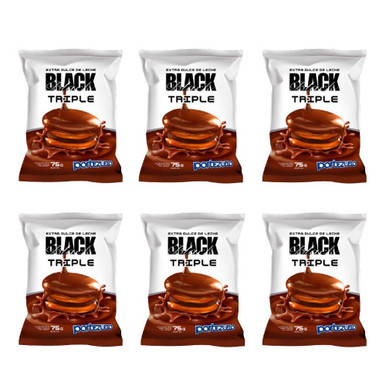 Tofi Alfajor Negro Triple Milk Chocolate Alfajor Filled with Dulce De ...