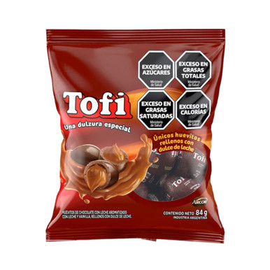 Tofi Milk Chocolate Easter Eggs Filled with Dulce de Leche, 84 g / 2.96 ...