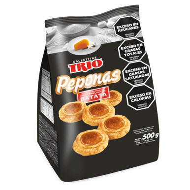 Trio Galletitas Pepas with Sweet Potato Jam "Peponas", 500 g / 17.6 oz