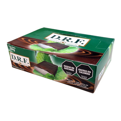 DRF Mint Bocadito Covered in Semisweet Chocolate, 384 g / 13.52 oz (box ...