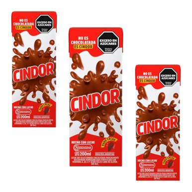 Cindor Chocolatada Classic Milk Chocolate Tetrapack with Vitamin B3 ...