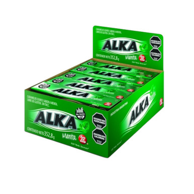 Alka Mint Hard Candy, Gluten-Free, 352.8 g / 12.5 oz (box of 12)