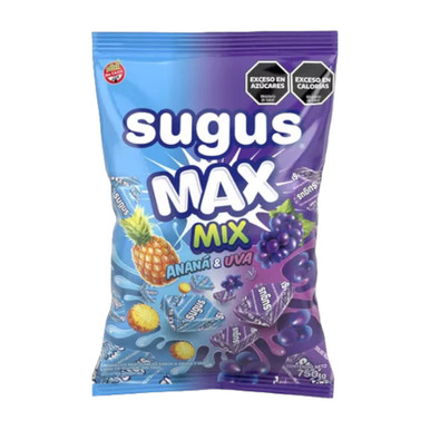 Sugus Max Mix Assorted Chewy Candies, Pineapple & Grape Flavor, Gluten ...