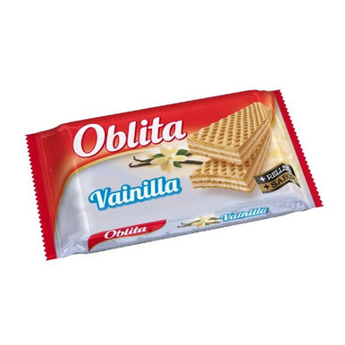 Oblita Obleas Rellenas con Vainilla Wafers Filled with Vanilla Cream ...