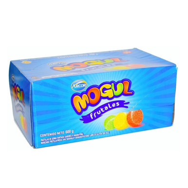 Mogul Gomitas Frutales Fruit Candies Gummies, 60 g / 2.1 oz (box of 10)