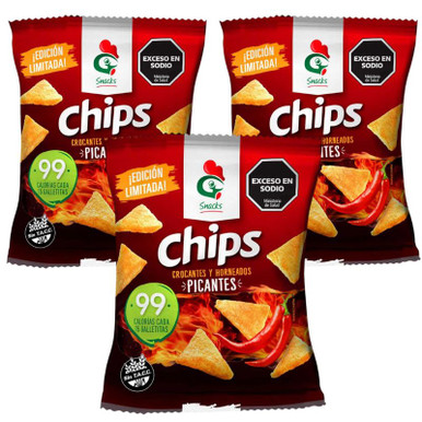 Gallo Snacks Limited Edition Spicy Baked & Crunchy Chips Galletas de ...
