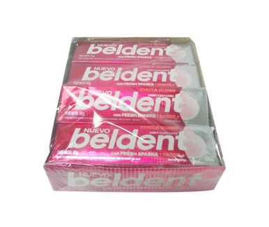 Beldent Chicle Globo Tutti-Frutti Bubblegum with Fresh Sparks - No ...