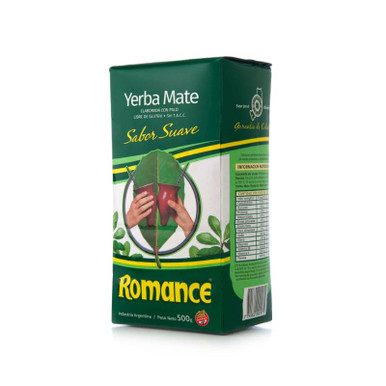 Romance Suave Yerba Mate Elaborada con Palo Soft Yerba Mate with Stems ...