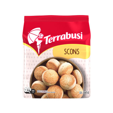 Terrabusi Scones Cookies Classic Sweet Cookies "Scon", 160 g / 5.6 oz ...