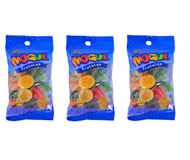 Mogul Gomitas Frutales Fruit Candies Gummies, 60 g / 2.1 oz (pack of 3)